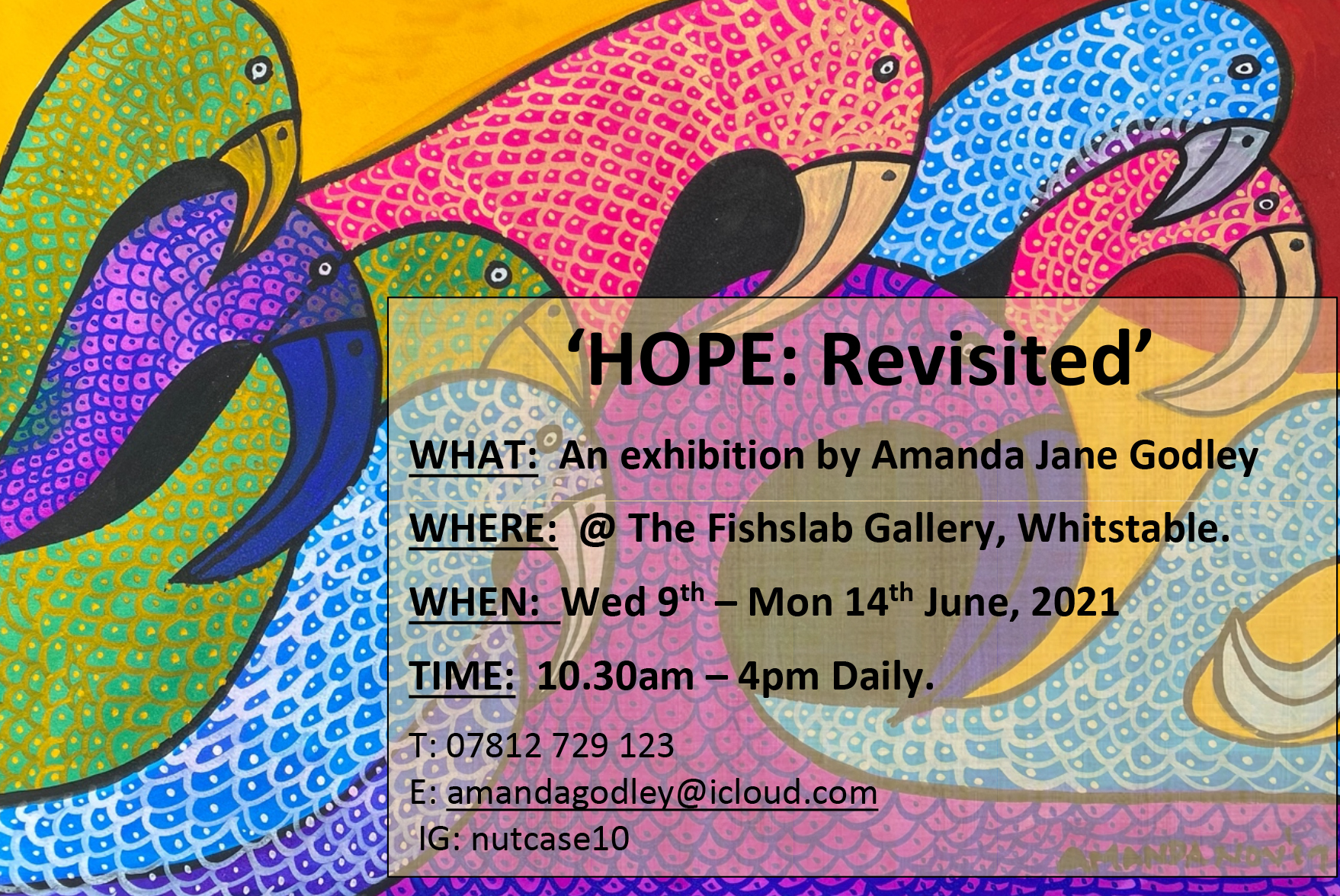 Amanda Godley: ‘Hope; Revisited’ – Fishslab Gallery